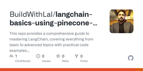 Github Buildwithlallangchain Basics Using Pinecone Chromadb Openai