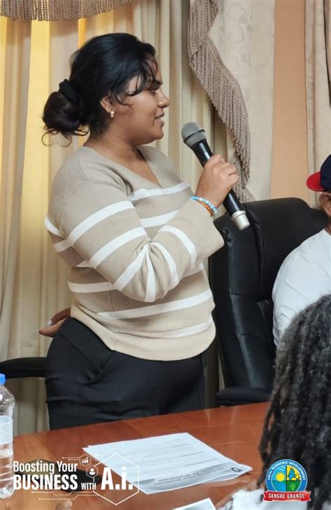 Local Economic Development Sangre Grande 2nd Place Sharon Ramsaran