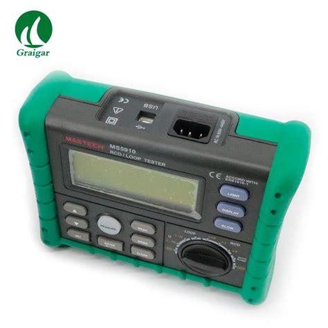 Portable Loop Resistance Tester Electric Leakage Detector MS5910 440V AC MASETCH China
