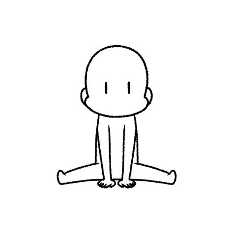 開脚 まんがのそざい