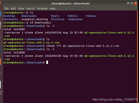ubuntu18 04安装qt5 12 2 配置环境变量 qt opensource linux x64 n csdn博客
