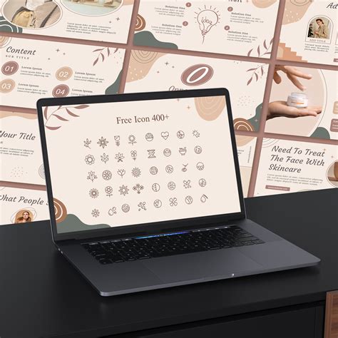 Boho Powerpoint Template PPT Template Persetation Slide Business Strategy Pitch Deck Etsy