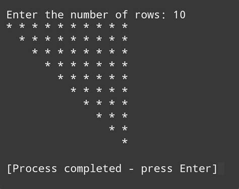 Pattern Programs In C Pumpedupbrains