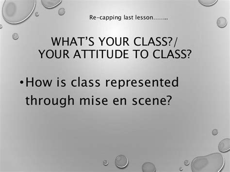 Class And Status