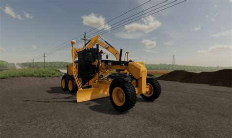 Cat 150 Next Gen Grader Fs22 Mod
