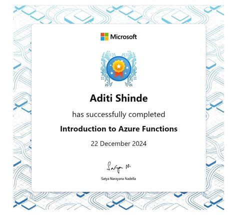 Aditi Shinde On Linkedin Azure Cloudcomputing Microsoftcertifications Learningjourney