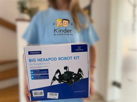 mit dem freenove big hexapod robot kit lernen
