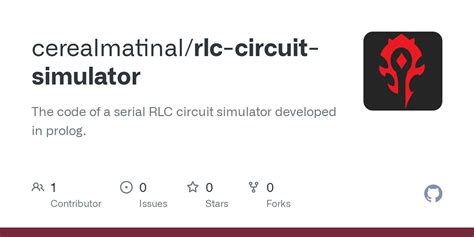 Github Cerealmatinalrlc Circuit Simulator The Code Of A Serial Rlc