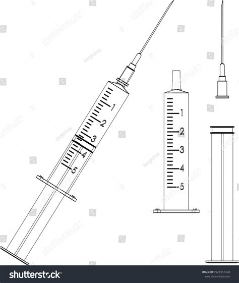 Draw And Label The Parts Of Syringe At Angelina Rodway Blog