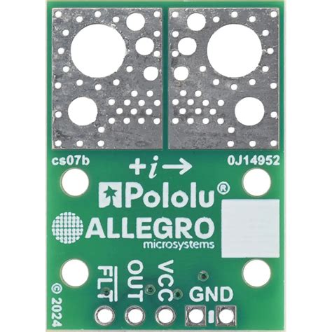Pololu Ct433 Hswf50mr Tmr Current Sensor Compact Carrier 50a To 50a 3 3v Robotshop