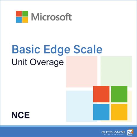 Basic Edge Scale Unit Overage NCE