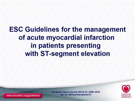 Pdf Guidelines Slide Set On Ami Stemi Botonimarco It · Ecg Electrocardiogram Fmc First