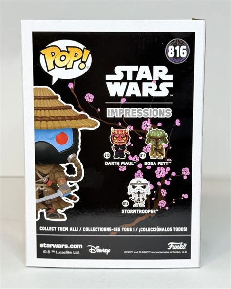Funko Pop Star Wars Cad Bane Samurai Impressions 816 Wprotector Ebay