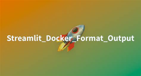 Streamlitdockerformatoutput A Hugging Face Space By Projektseminarlsbim