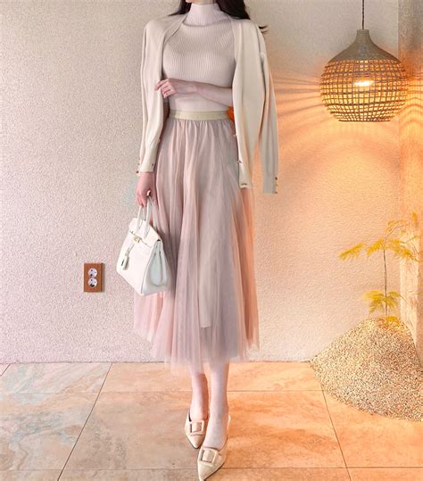 이중 플레어 샤스커트 에이블리