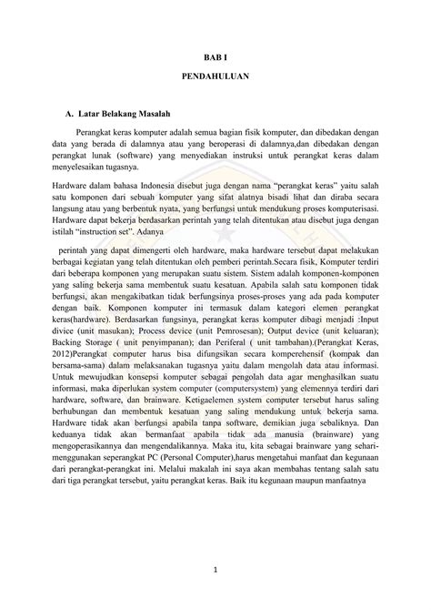 Hardware Dan Softwarepdf