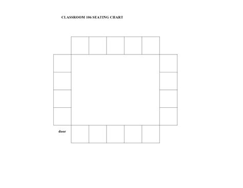 40 Perfect Classroom Seating Charts And Map Templates