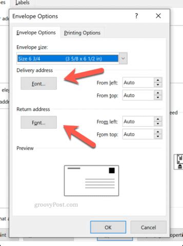 How To Create And Print Envelopes In Microsoft Word