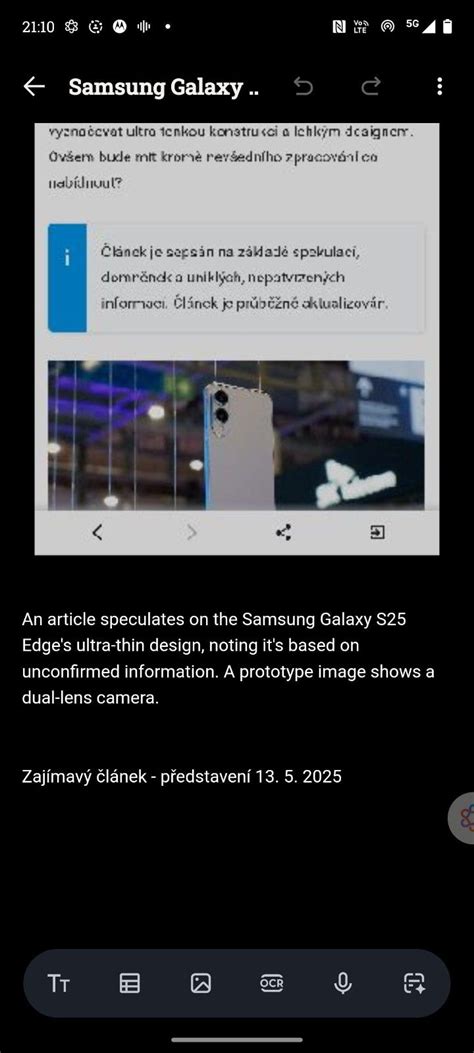 Motorola Edge Fusion Recenze P Kn Odoln A Lehk Telefon M Adu Pozitiv P Esto M Sty