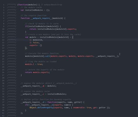 Remove Added Code By Webpack From Bundle Js Stack Overflow