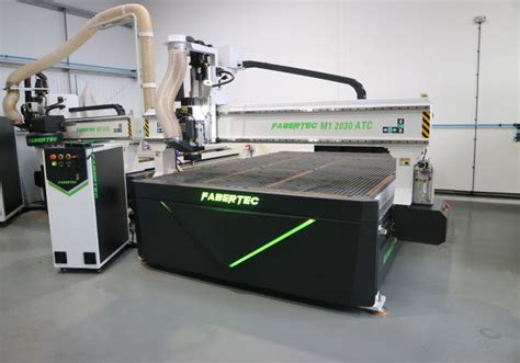fabertec m1 2030 atc cnc centre router materials and finishes show 2026