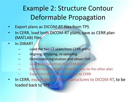 Ppt Dirart The Deformable Image Registration Adaptive Radiotherapy Software Suite Powerpoint