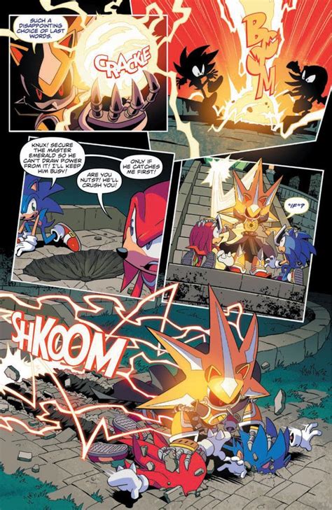 The Battle for ANGEL ISLAND Reaches Its Climax in SONIC THE HEDGEHOG ...
