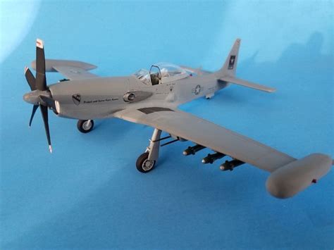 A 48b Piper Enforcer Model Aircraft