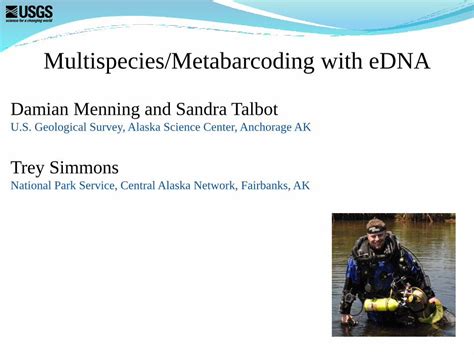 Pdf Multispecies Metabarcoding With Edna Dokumen Tips