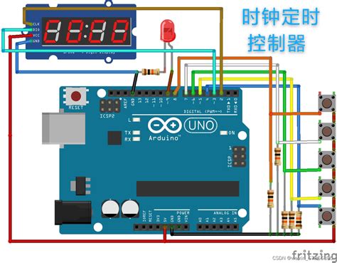 Arduino使用tm1637制作控制器，可显示时钟和倒计时打开ledtm1637应用电路 Csdn博客