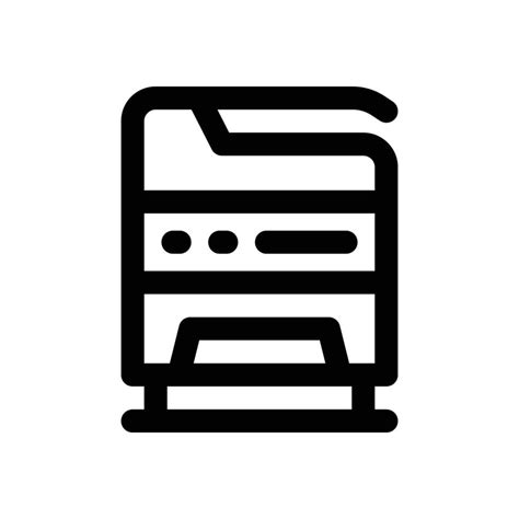 Copier Line Icon Clean And Minimalist Icon For Websites And Mobile Apps 59329399 Vector Art At