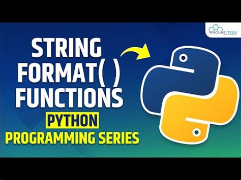 Learn Python String FORMAT Function Hindi | Complete Guide - Mind Luster