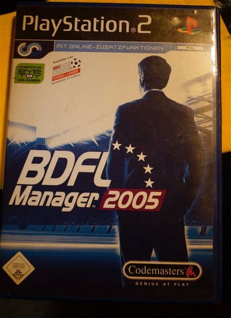 Bdfl Manager 2005 Playstation 2 Top Zustand Retro Gebraucht In Zuben Für Chf 10 Mit