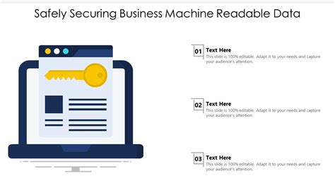 Safely Securing Business Machine Readable Data Ppt Ideas Diagrams Pdf