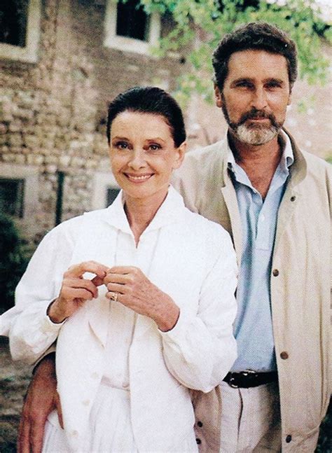 Robert Wolders And Audrey Hepburn