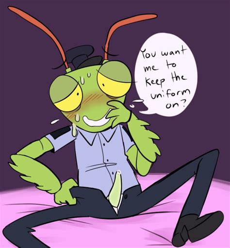 Rule 34 Blush Cumputerbug Insects Male Focus Male Only Mantis Nervous Penis Praying Mantis