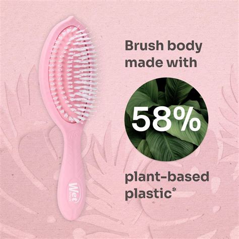 Wet Brush Go Green Treatment And Shine Watermelon Oil Infused Hair Brush