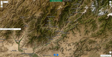 Oef Base Analysis A Mapping Project To Locate And Identify Afghan And