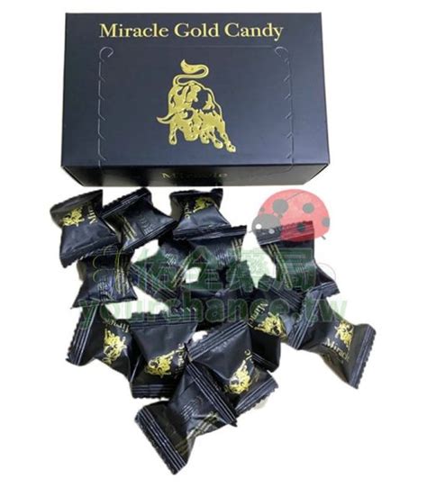 金牛糖 Miracle Gold Candy 汗馬糖｜30顆裝 天然精力補充，專為男性設計 日藥本舖