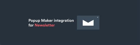 [wordpress] 外掛分享： Popup Maker Addon For Newsletter 一介資男