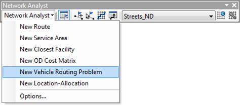 Vehicle Routing Problem AnalysisArcMap Documentation