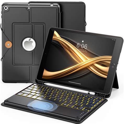 Infiland Keyboard Case For Ipad Th Th Th Generation Inch Color Backlight High