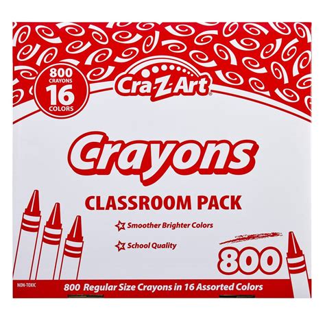 Cra Z Art Crayon 16 Color 800 Count