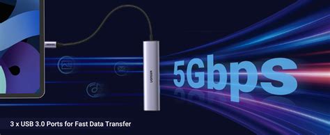 Ugreen Usb C To Ethernet Adapter In Multiport Hub With Gigabit Rj Compu Jordan