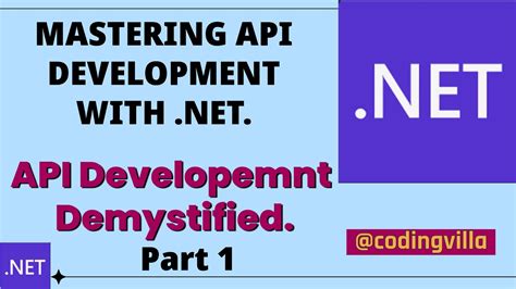 Mastering Api Development With Net Api Development Demystified Part