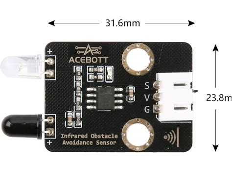 Qb096 Infrared Obstacle Avoidance Sensor — Acebott 222 Documentation