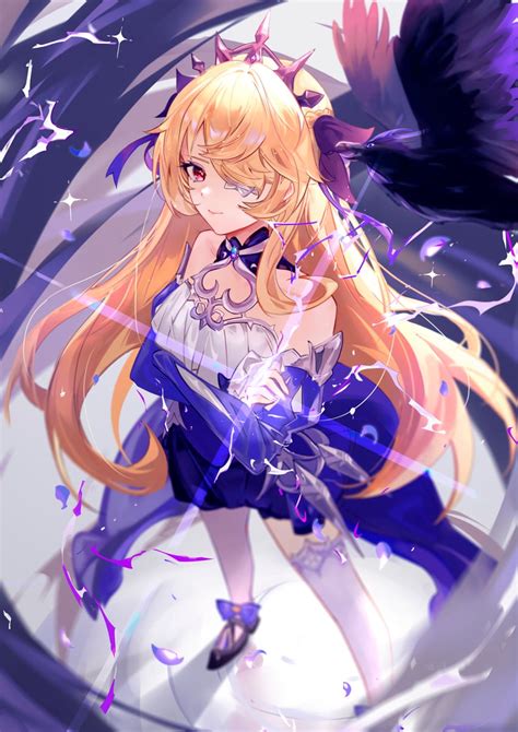 Fischl Oz And Fischl Genshin Impact Drawn By Vardan Danbooru