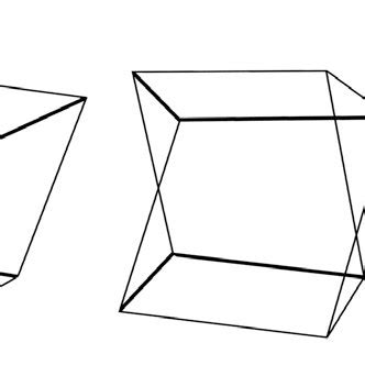 Shape Transformation Operations A Basic Six Sided Cube B Skewing C Download Scientific