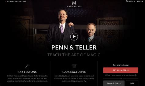 Penn And Teller Teach The Art Of Magic Masterclass Review Benjamin Mcevoy