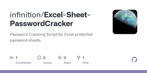 Github Infinitionexcel Sheet Passwordcracker Password Cracking